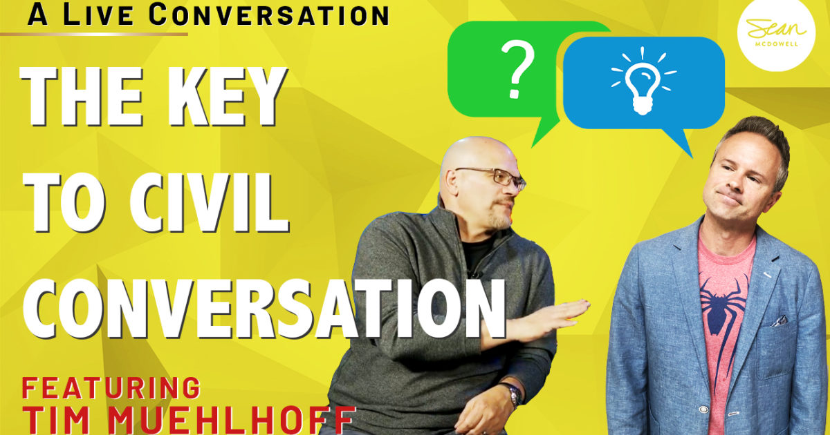 The Secret to Civil Conversations in a Polarized World | Sean McDowell