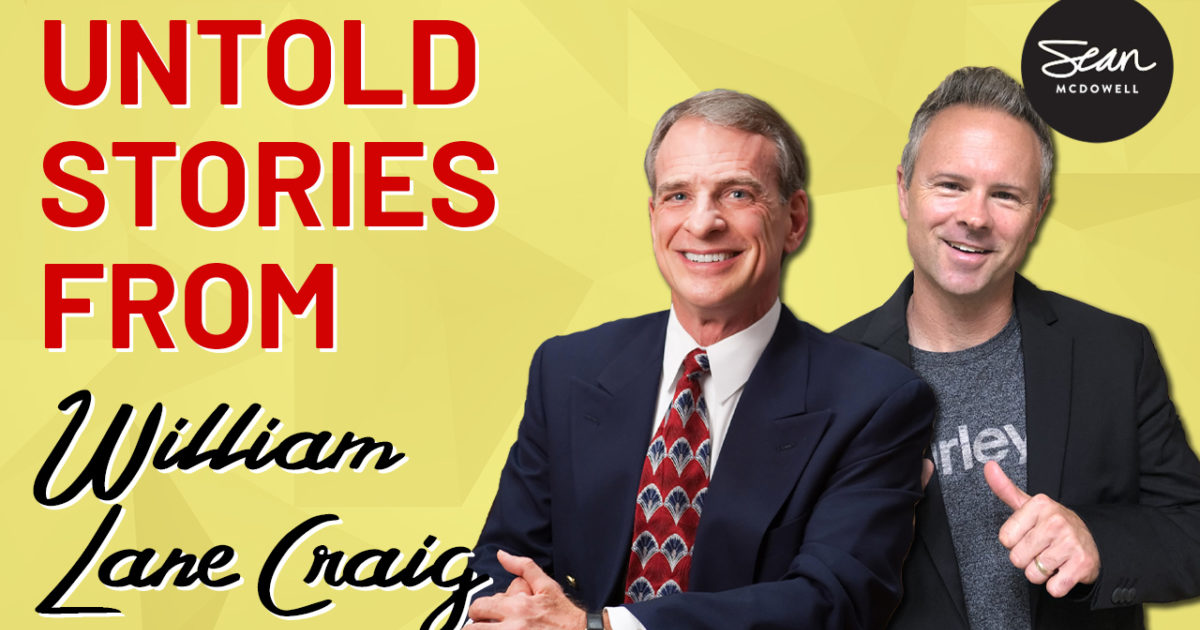 Behind the Scenes with William Lane Craig | Sean McDowell